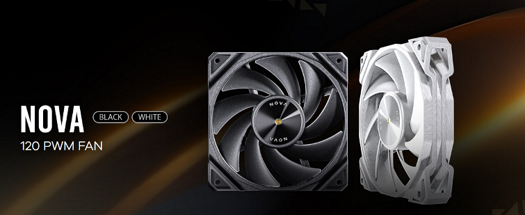 מאוורר ובקר מהירות למארז לבן אנטק Antec Nova 120mm White Fan And Speed Controller